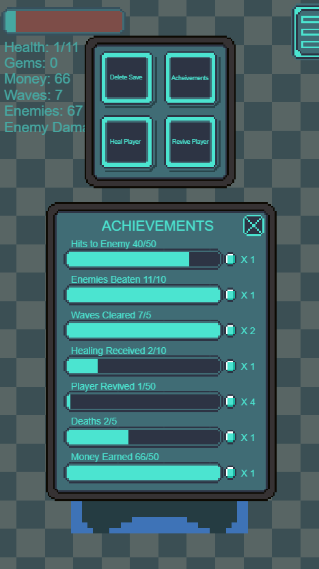Achievements Template - Free Addicting Game